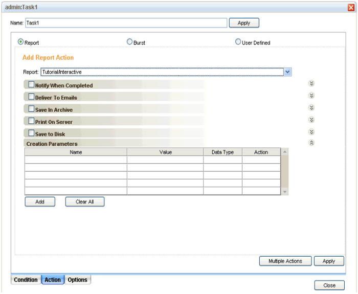 Configuring the Report Scheduler | InetSoft Product Information